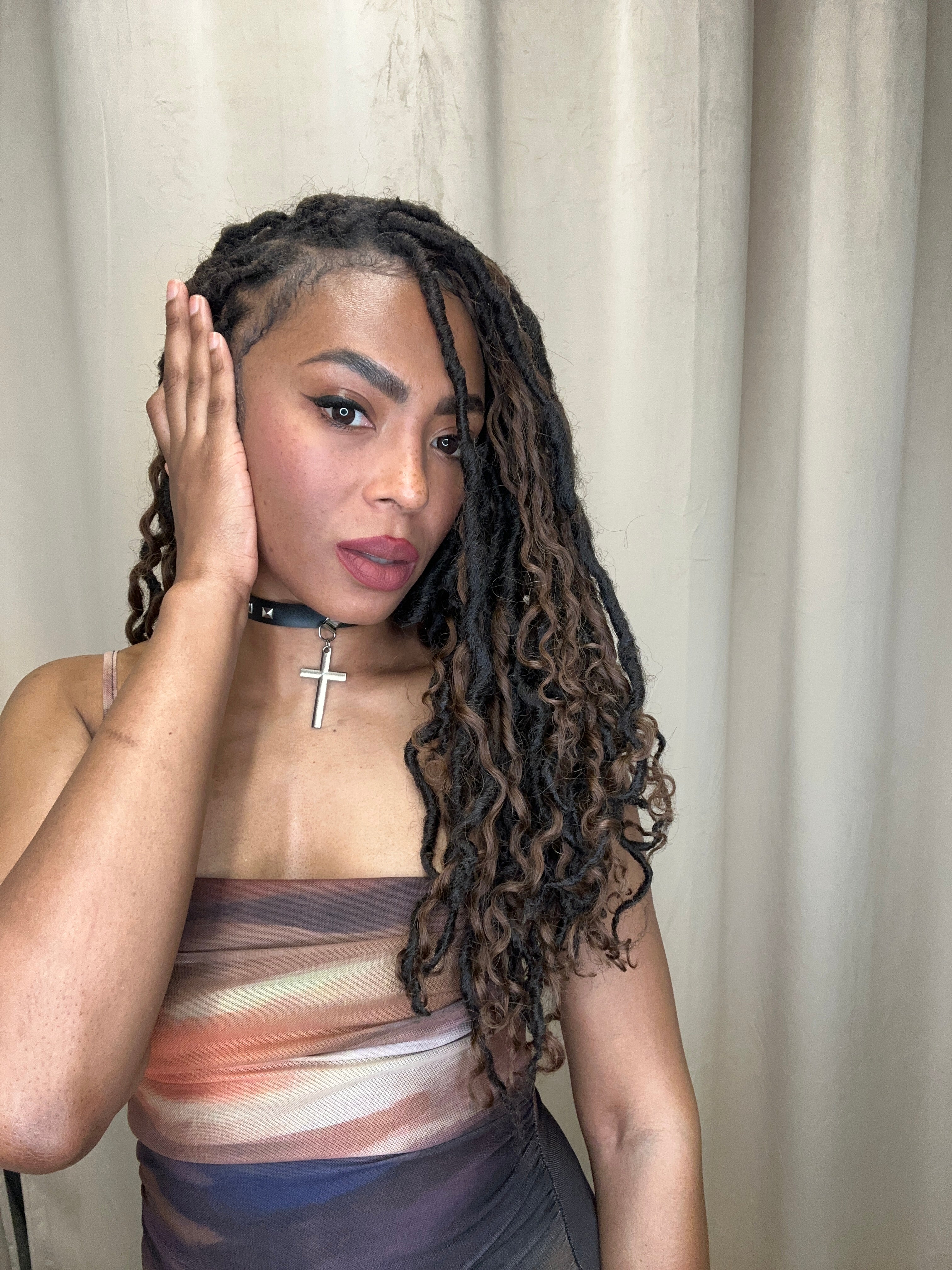 How To Lay Your Edges In Our Human Hair Mermaid Locs – Boho Locs