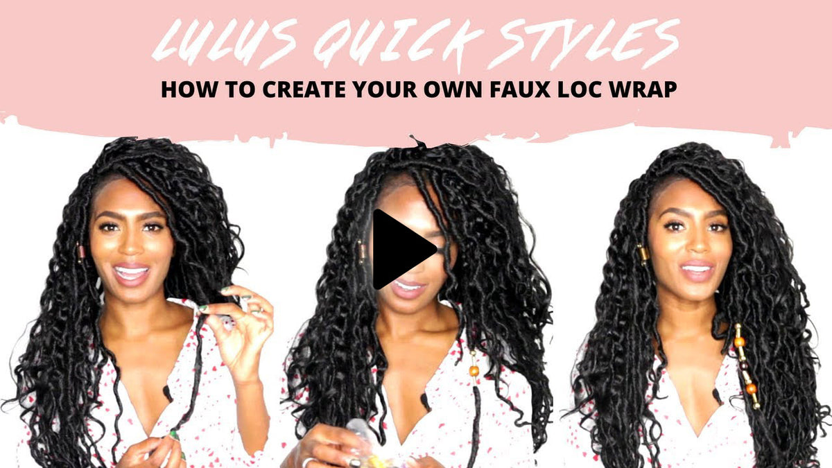 How to create a loc wrap | Boho Locs