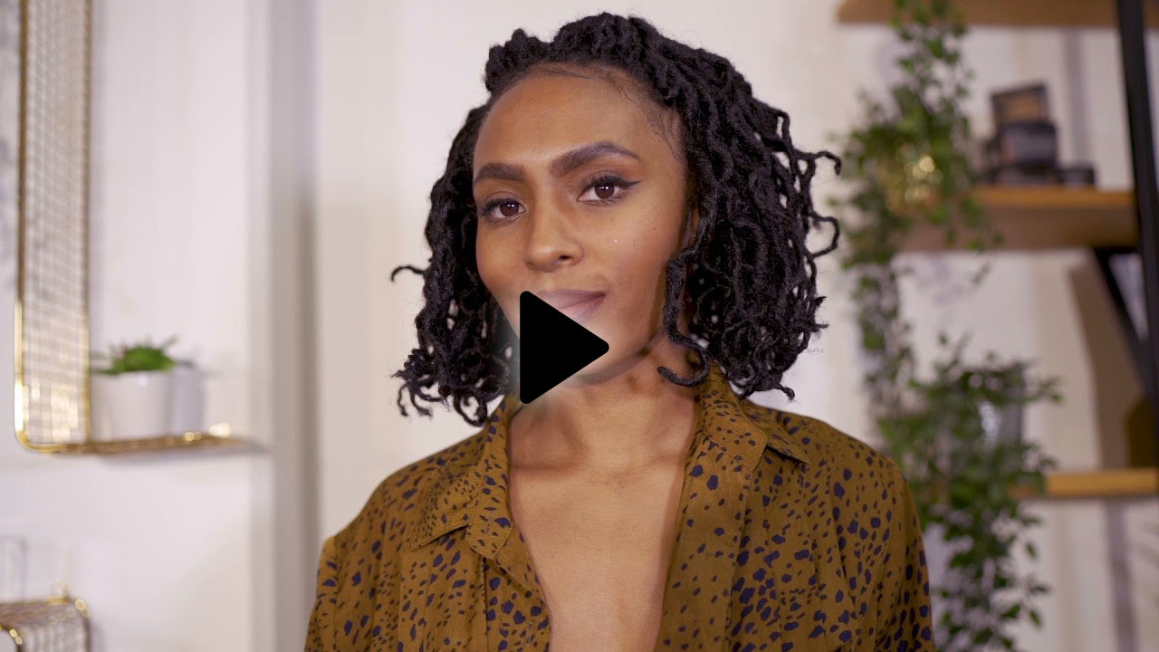 Short bob styling – Boho Locs