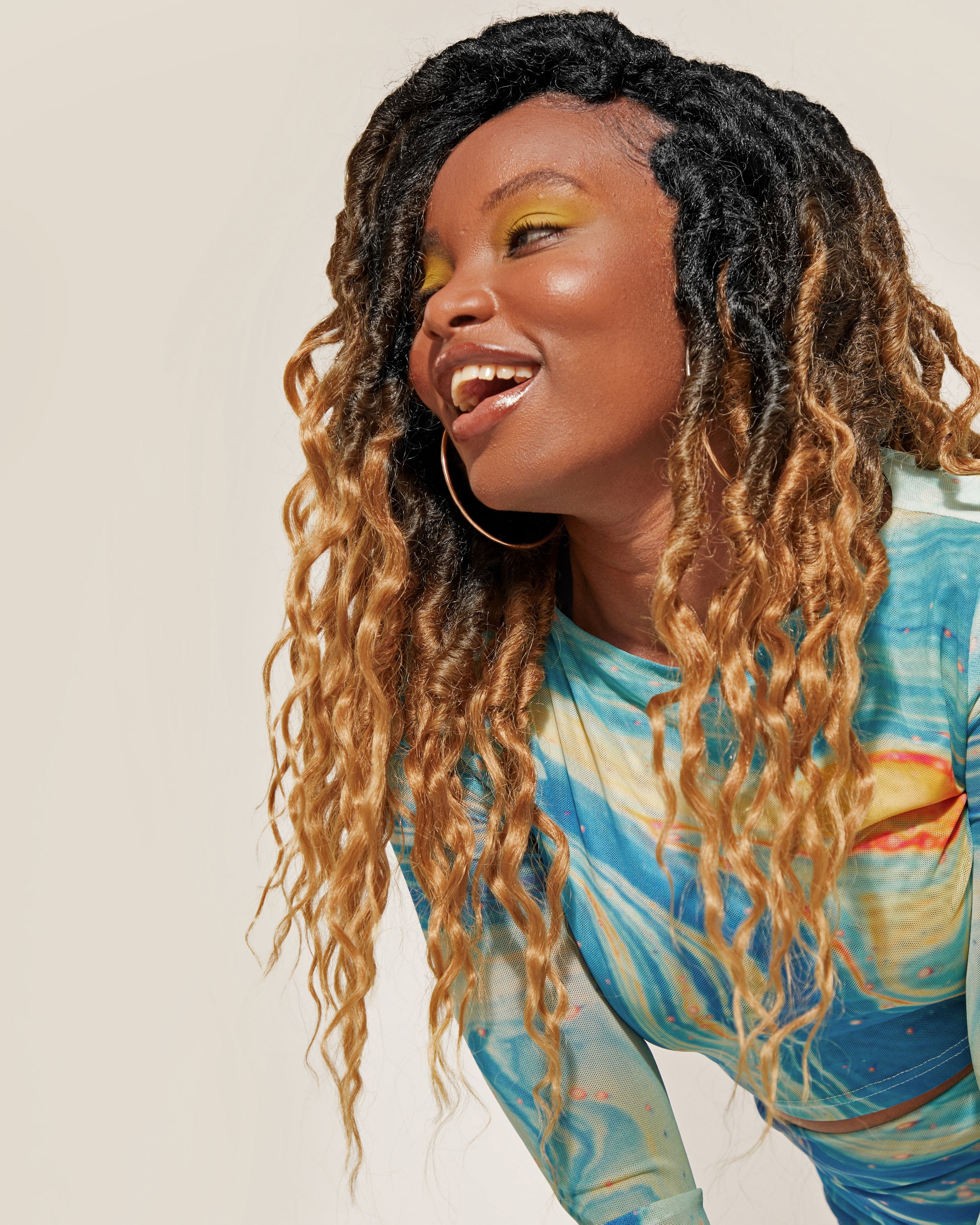 Queen Locs in Bey-Blonde 16"® – Boho Locs