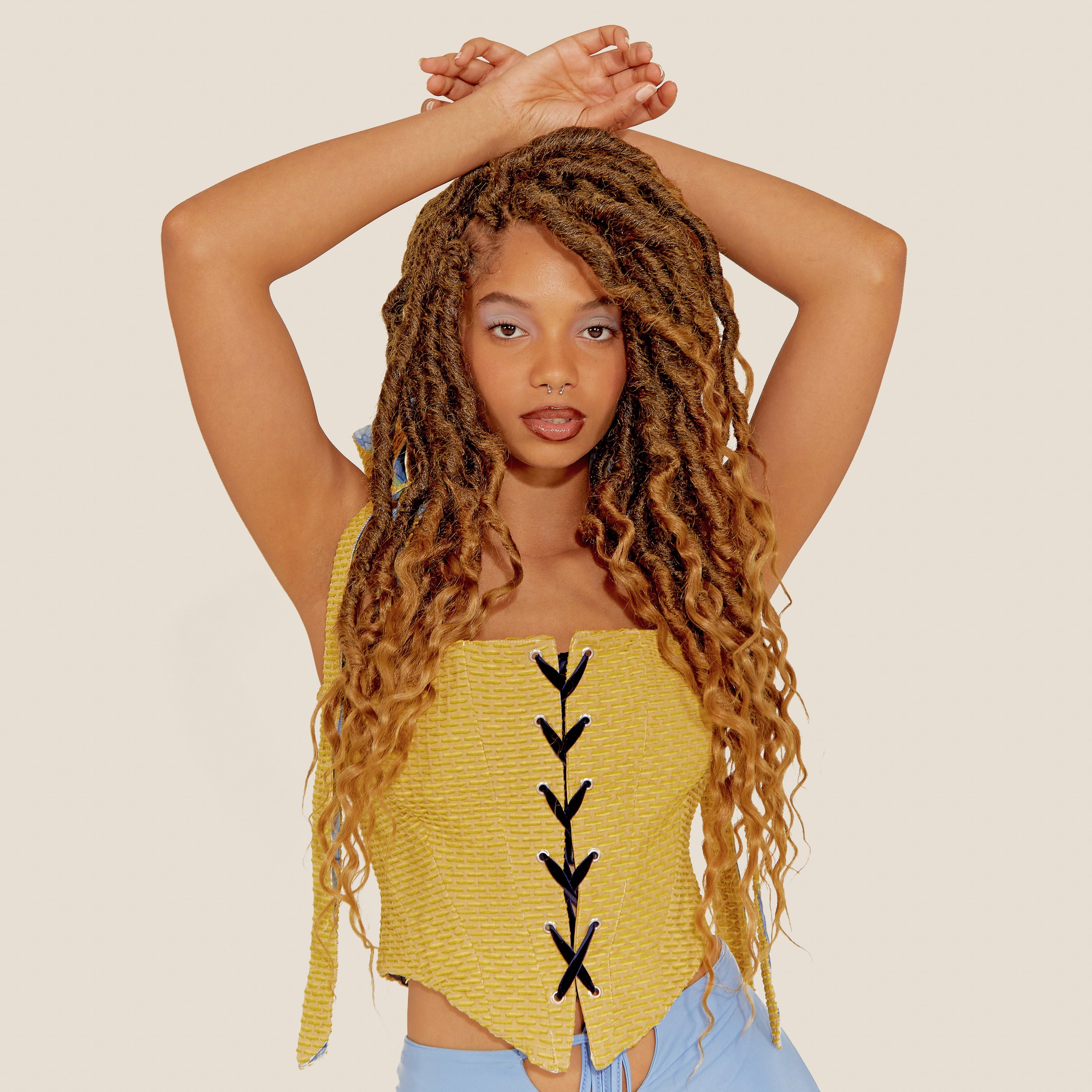 Queen Locs in Bey-Blonde 24"® – Boho Locs