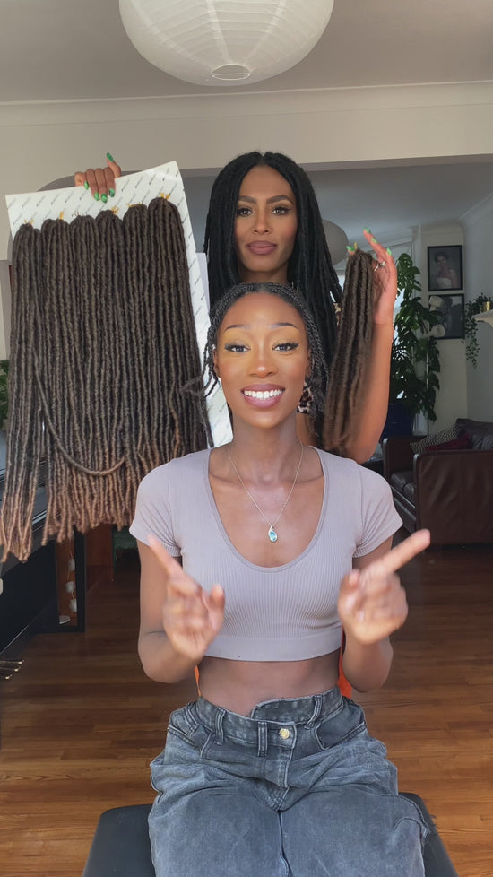 Supreme Locs in Bey-Blonde 26"® – Boho Locs