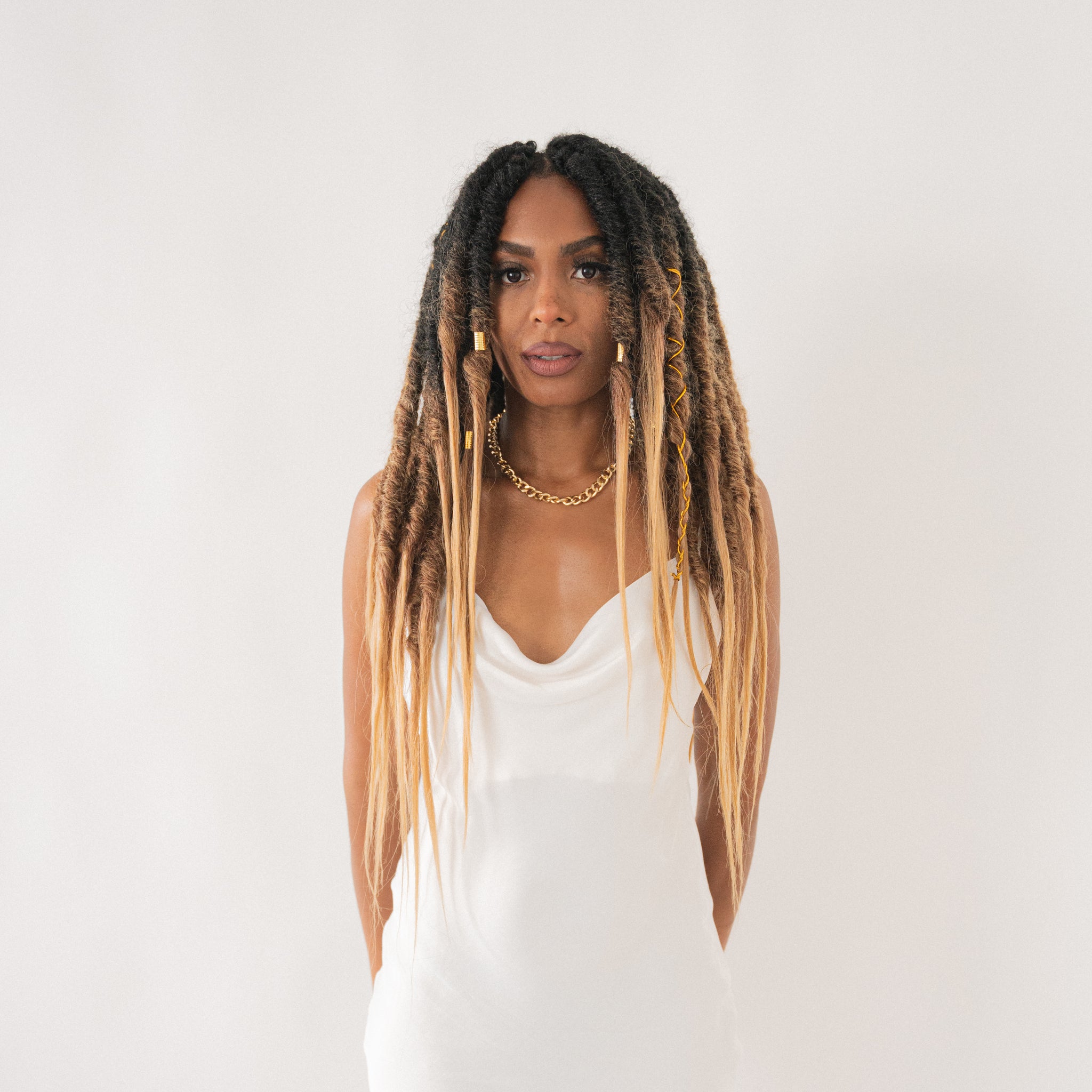 Boho Silk Locs in Bronde 24"® – Boho Locs