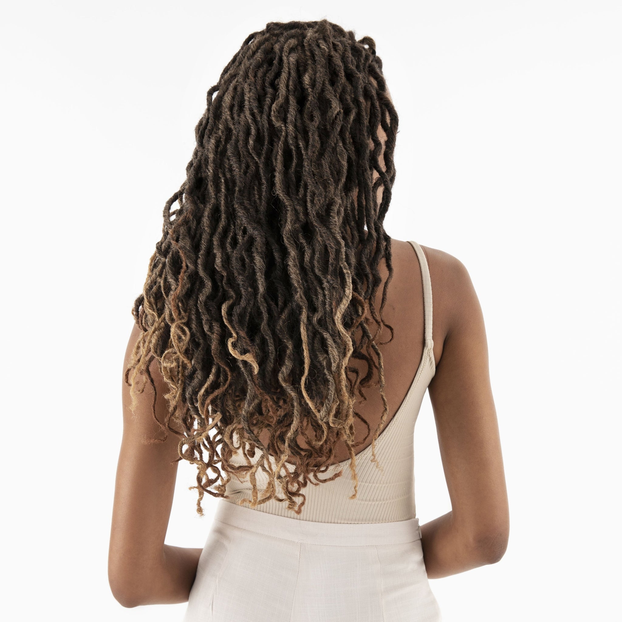 Boho Goddess Locs in Bey-Blonde/Bronde 22"® – Boho Locs