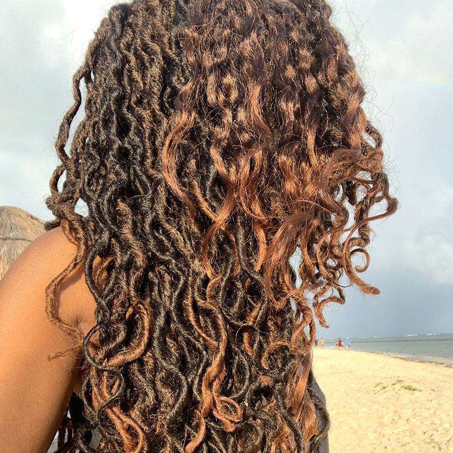 Boho Mermaid Locs in Choc/Bronde 22"® – Boho Locs