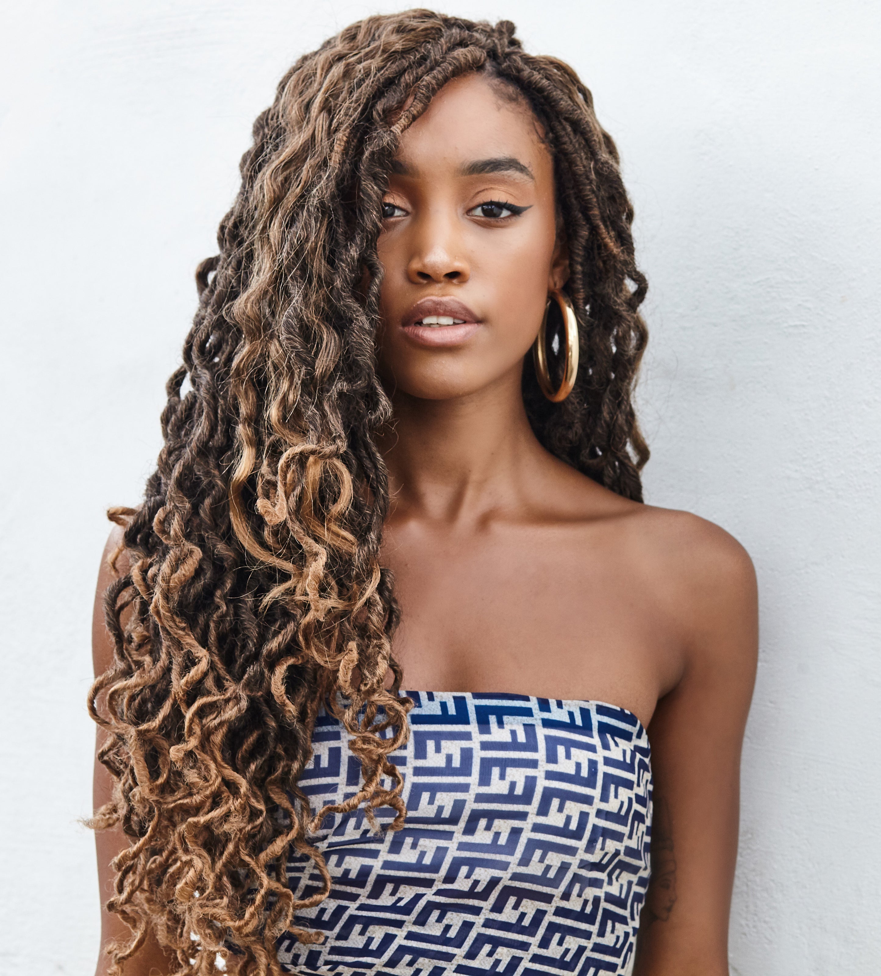 Boho Mermaid Locs in Bey-Blonde 22"® – Boho Locs